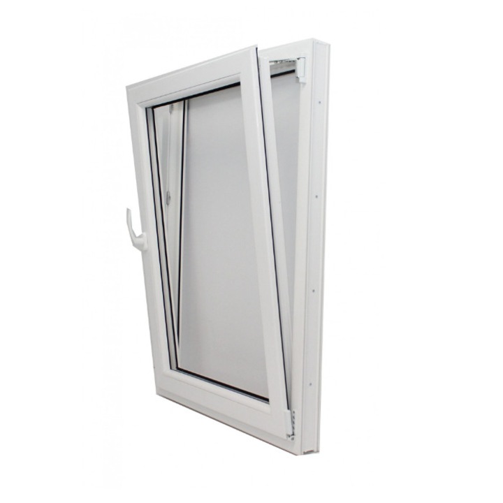 Fereastra PVC, ALCONF, 4 camere, 1 canat, Alb, deschidere oscilobatanta ...