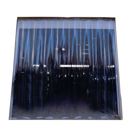 Perdea din fasii PVC, modul de L100 x H240 cm, transparent, temperatura ...