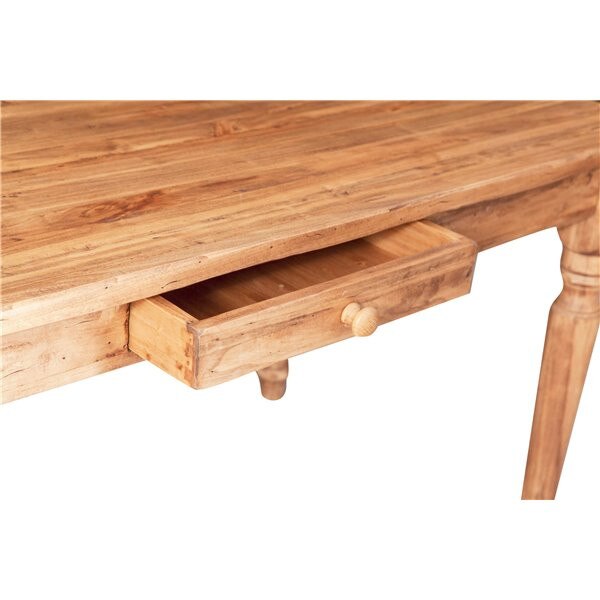 Masa fixa cu 1 sertar, Mobila lemn masiv, TUSCAN FURNITURE, Lemn masiv ...