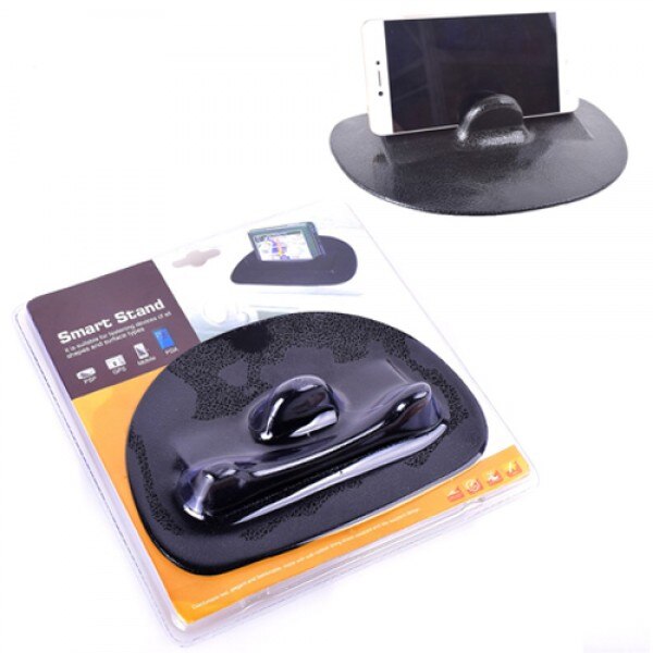 Suport telefon/tableta, Smart Stand, Negru - eMAG.ro