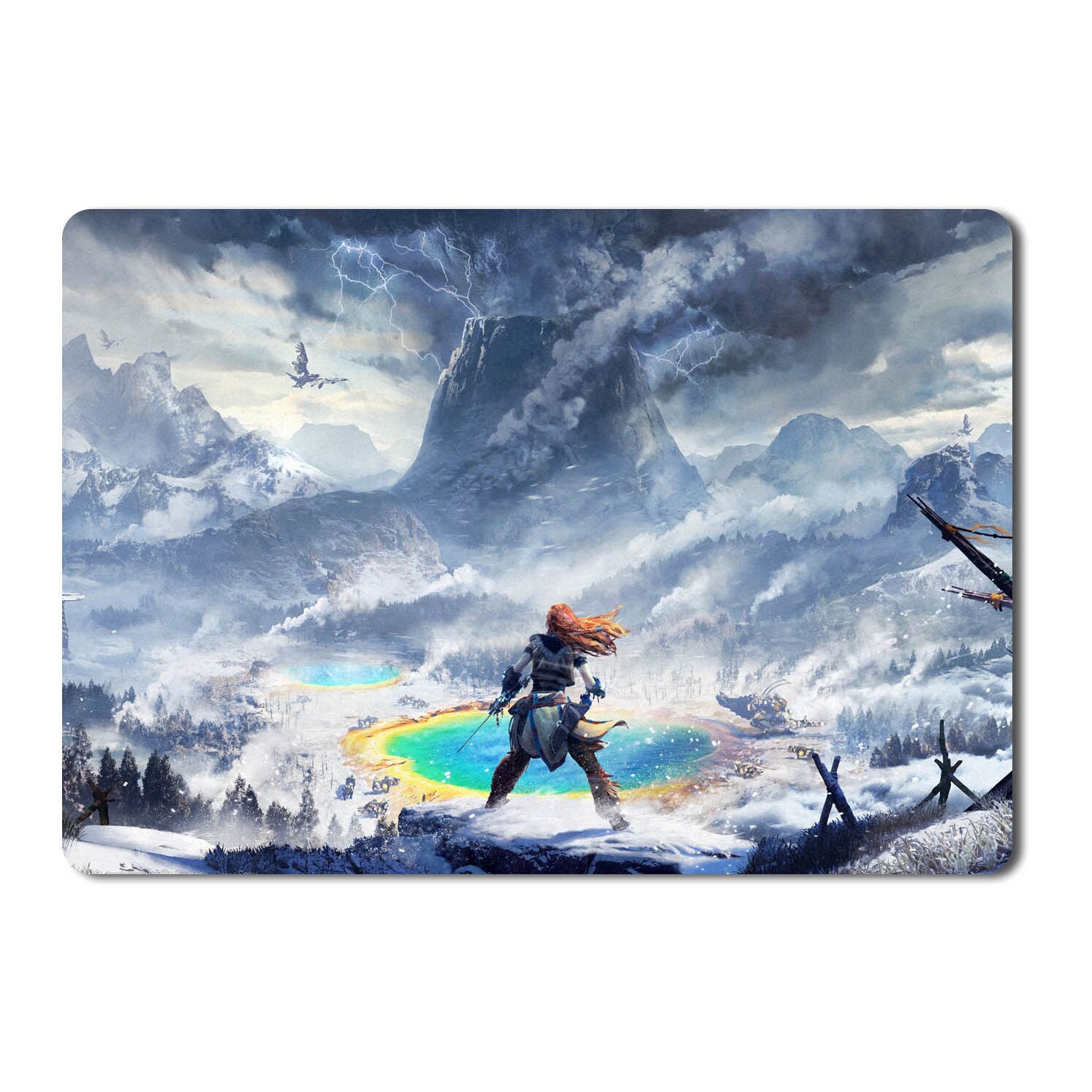 Mouse pad Game Horizon Zero Dawn The Frozen Wilds 01- 21.5 X 27 X 0.3cm ...