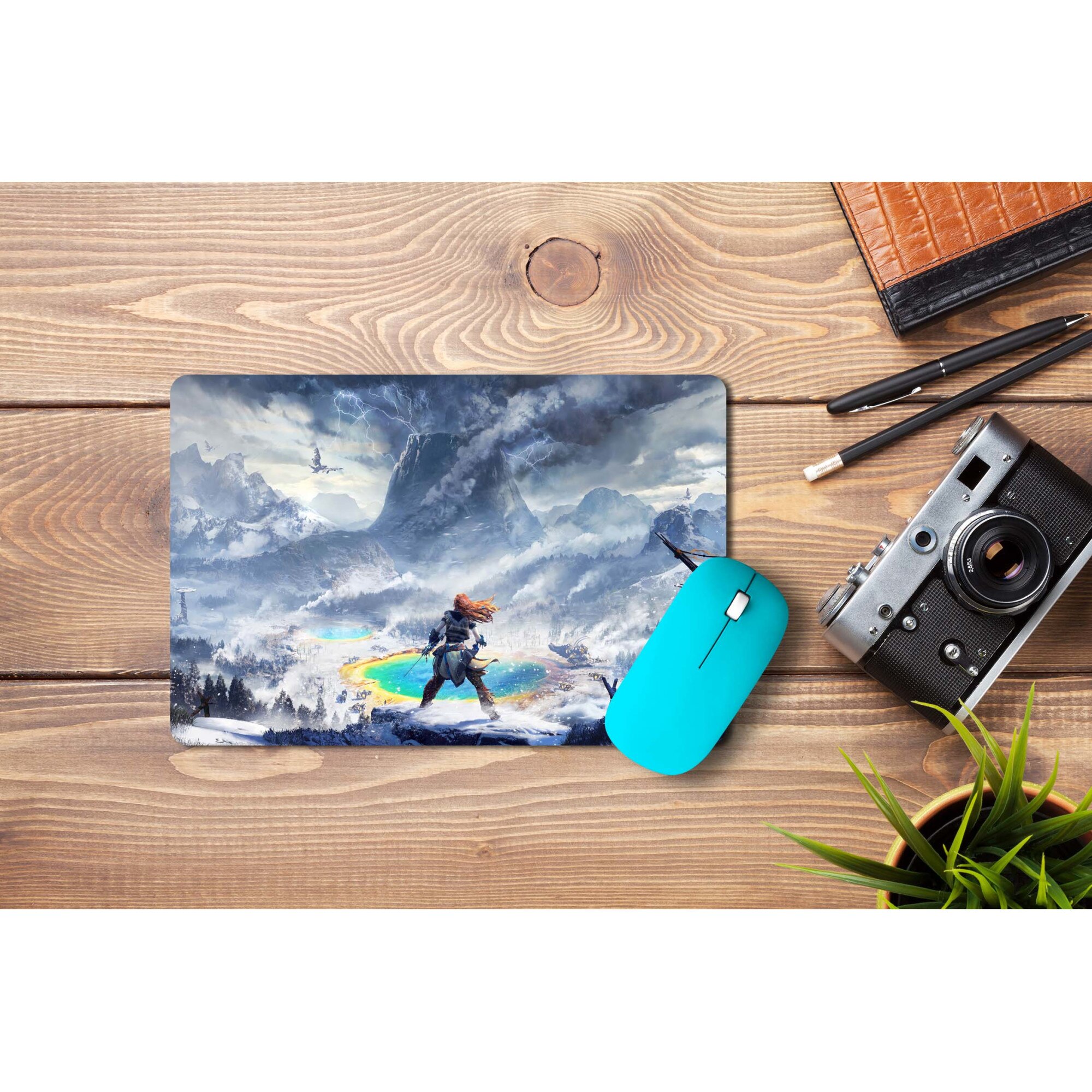 Mouse pad Game Horizon Zero Dawn The Frozen Wilds 01- 21.5 X 27 X 0.3cm ...