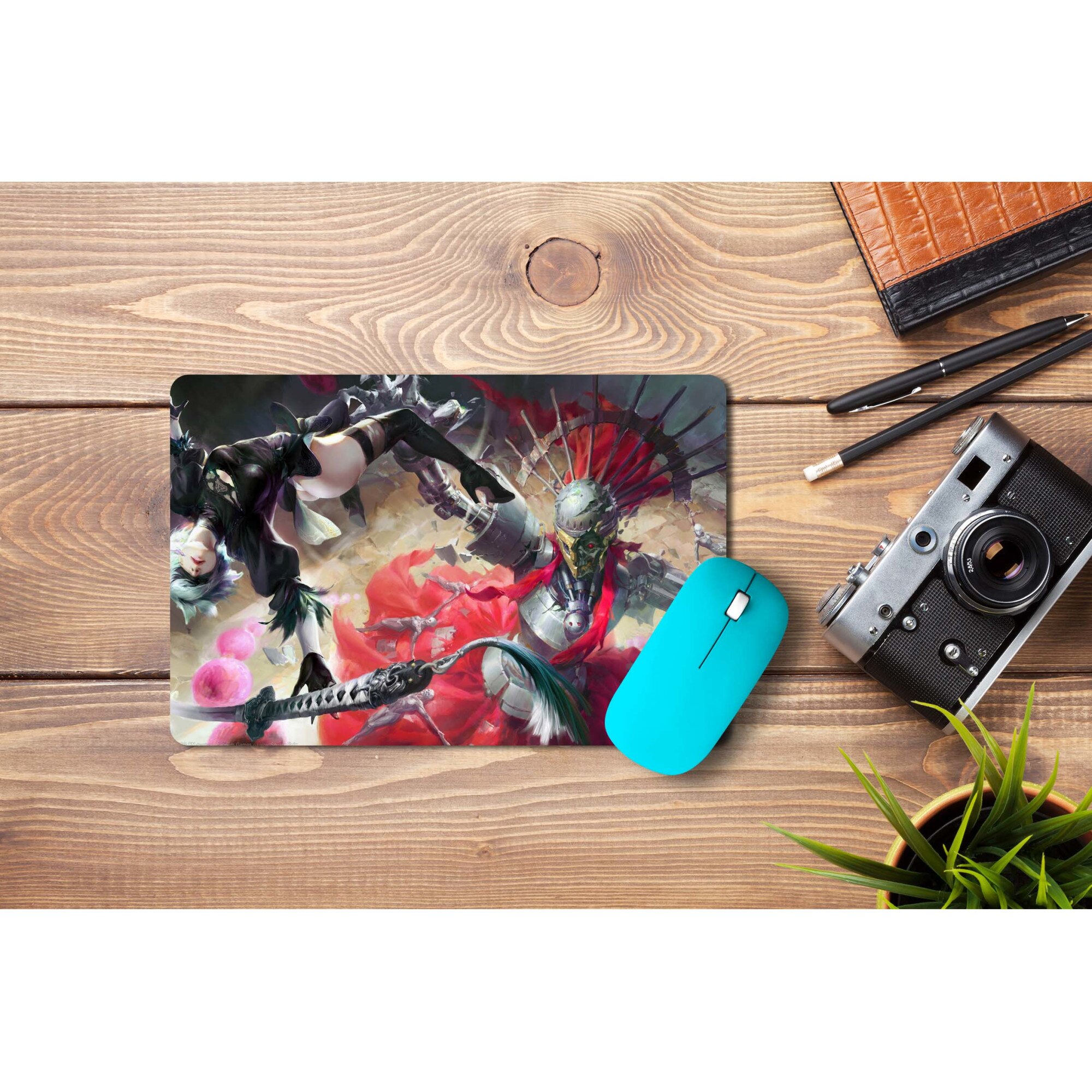 Mouse pad Game Nier Automata Fan Art 01- 21.5 X 27 X 0.3cm - eMAG.ro