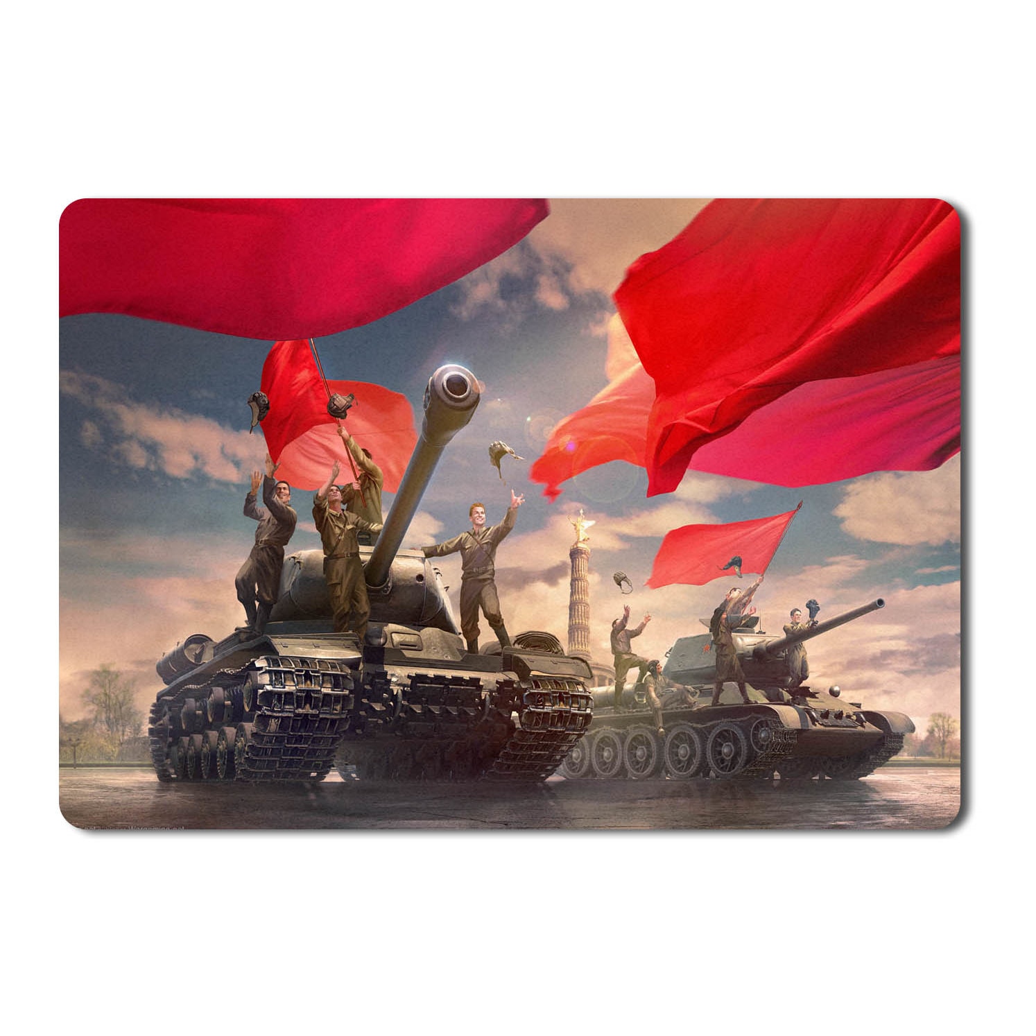 Mouse pad Game World Of Tanks 19- 21.5 X 27 X 0.3cm - eMAG.ro