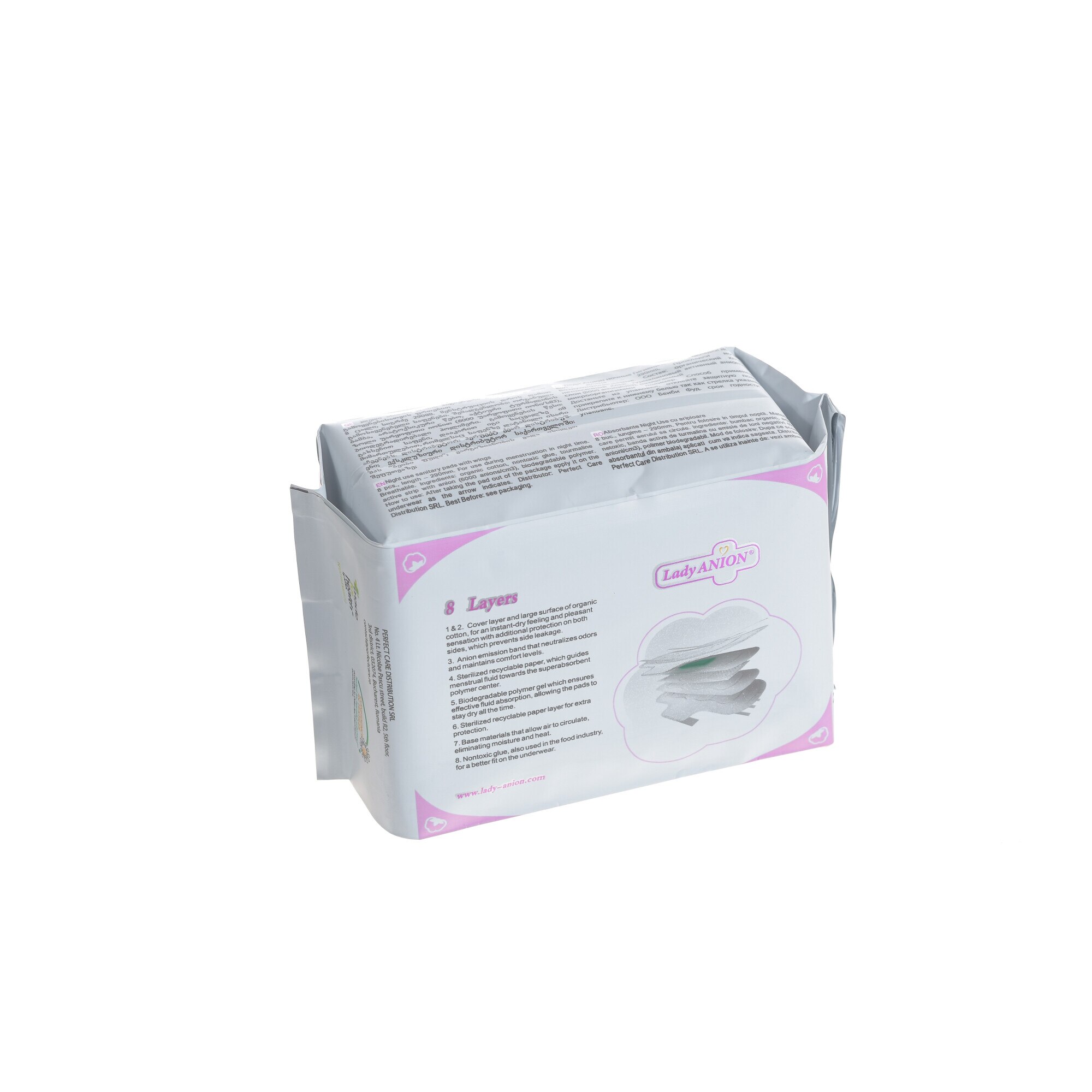 Absorbante Lady Anion Night Use 290mm, 8 buc - eMAG.ro