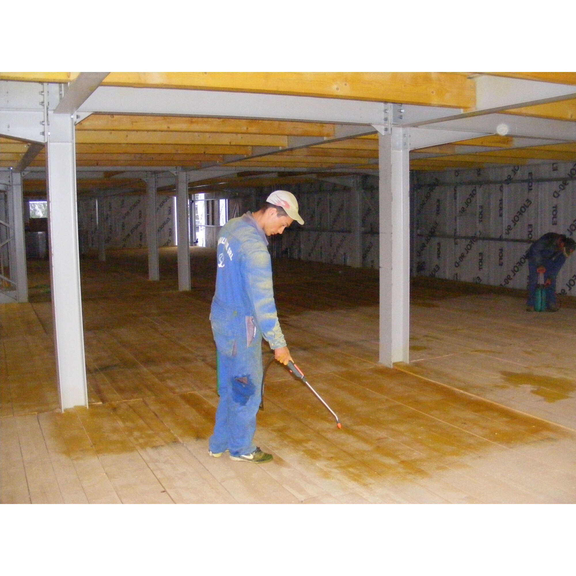 Solutie concentrata ignifugare pentru lemn, Bios Wood Ignifug, poduri ...