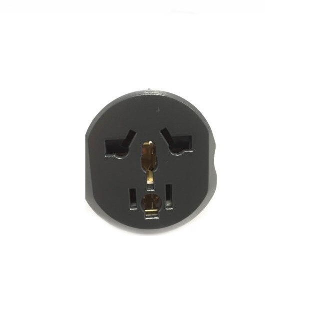 Adaptor Universal 16A la Tip Priza Europa, Model Merken, Negru-Alb ...