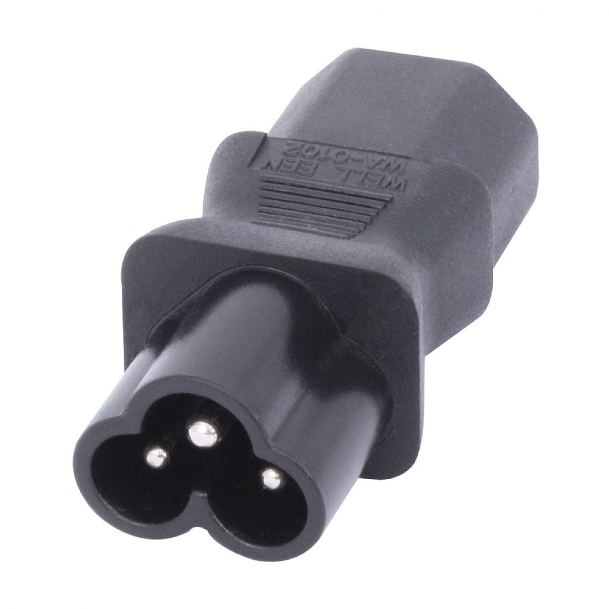 Adaptor IEC C6 Mickey Mouse la IEC C13 3 pini T-M, Lindy L30450 - eMAG.ro