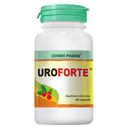 Supliment alimentar Uroforte, 30 cps - eMAG.ro