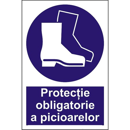 Indicator A4, Protectie obligatorie a picioarelor! - eMAG.ro