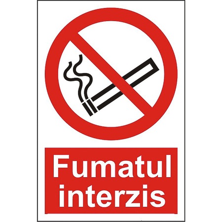 Indicator A5, Fumatul interzis(2)! - eMAG.ro