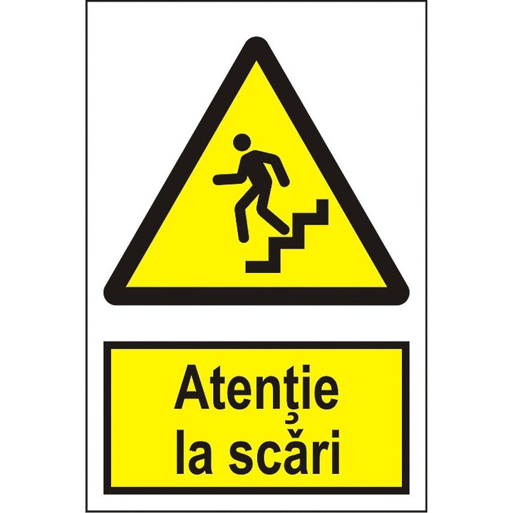 Indicator A4, Atentie la scari! - eMAG.ro