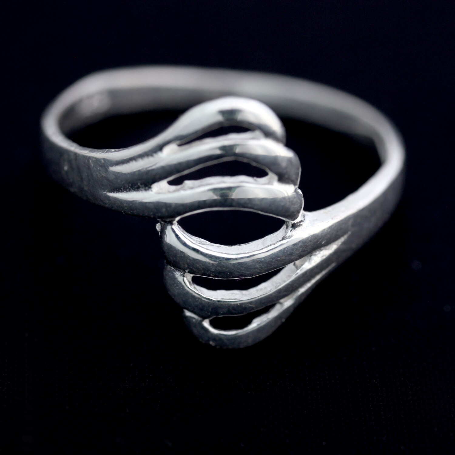 Inel din Argint 925, model Coada de Paun - eMAG.ro