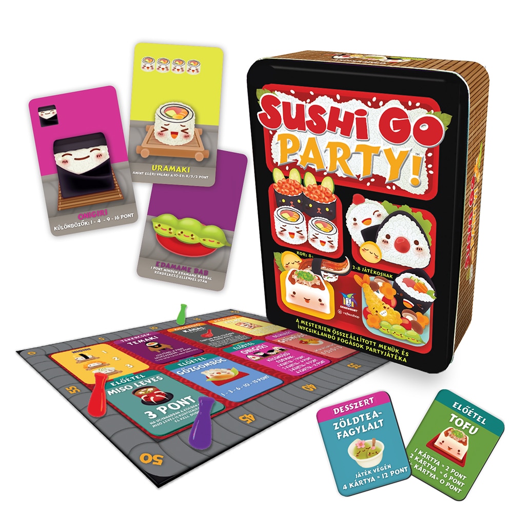 Joc Sushi Go Party (maghiara) - eMAG.ro
