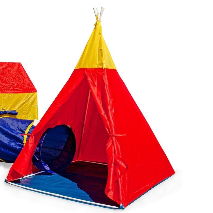 Cort de joaca IDL XXL, Format din 5 piese, Cort Iglu, Cabana Cort, 2 X ...