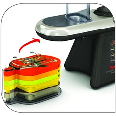 Razatoare electrica Tefal Fresh Express Cube & Stick MB9058, 280W, 5 ...