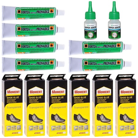 Pachet - 6 x Moment adeziv pentru pantofi, 50ml + 6 x Prenadez tub ...