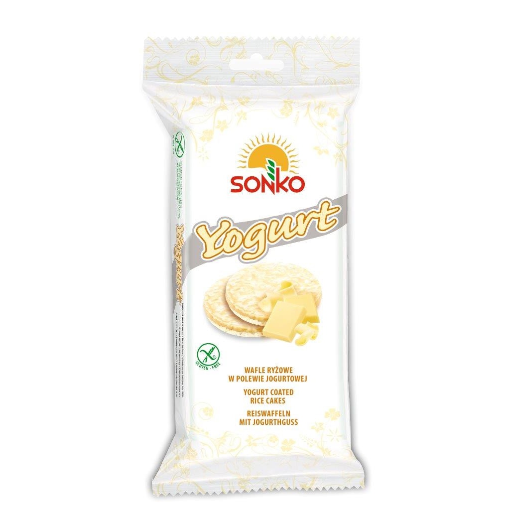 Rondele de orez glazurate cu iaurt 65g - fara gluten - eMAG.ro