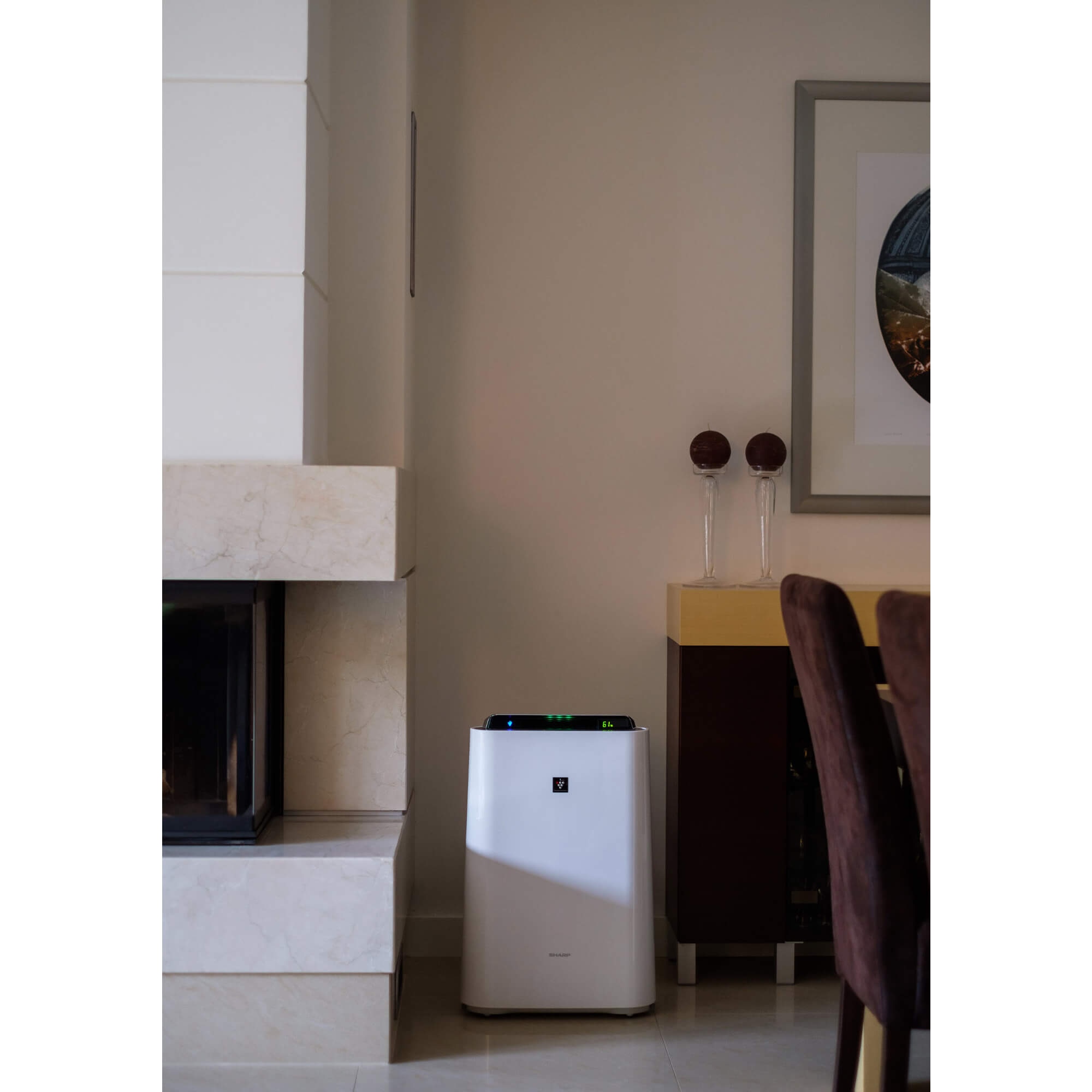 Purificator de aer cu umidificare Sharp KC-D60EUW, 3 l - eMAG.ro