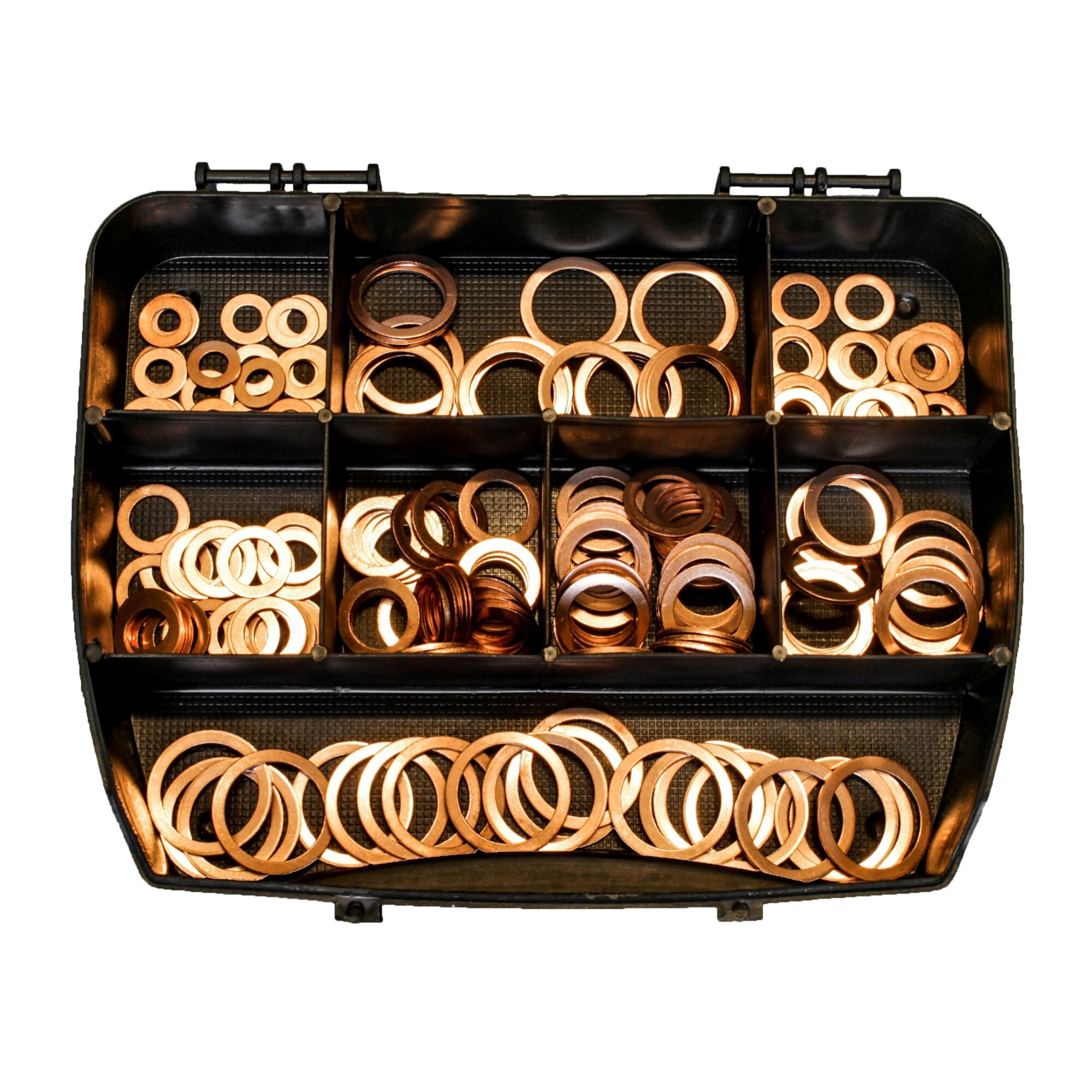 Sortiment Saibe Cupru-Heavy, Kit 210 bucati in cutie plastic P19 - eMAG.ro