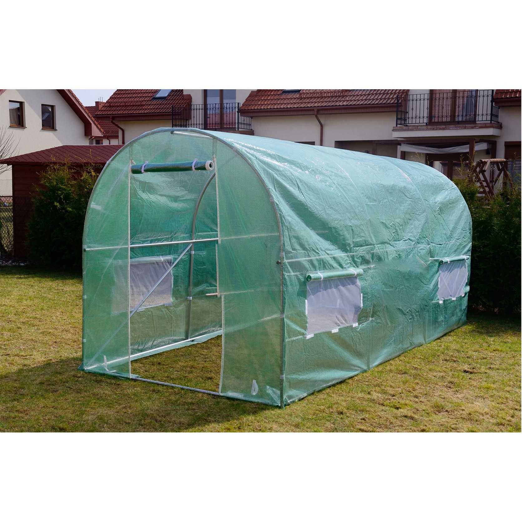 Sera solar cu schelet metalic, 200x300x200 cm, 6 м2 - eMAG.ro