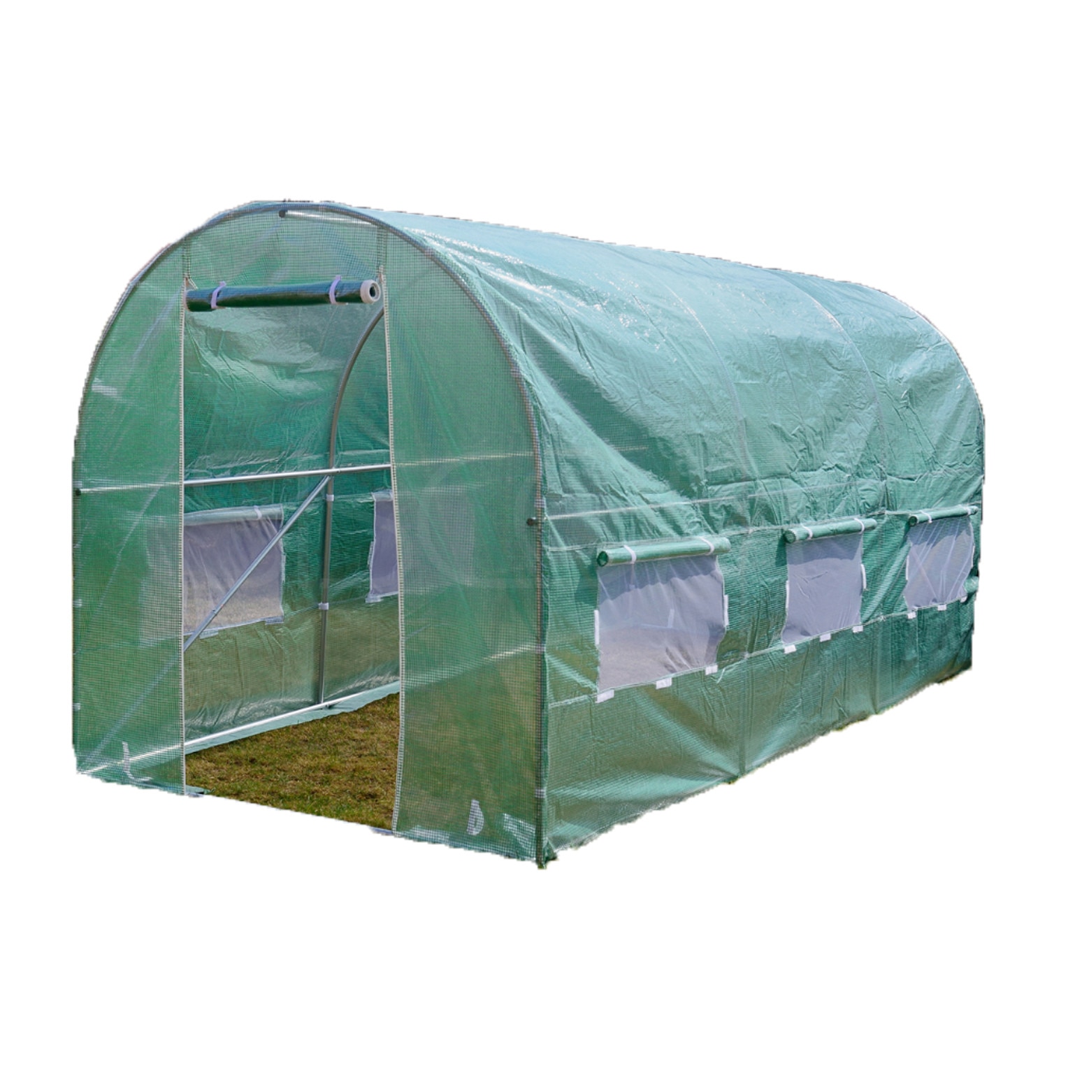 Sera solar cu schelet metalic, 200x300x200 cm, 6 м2 - eMAG.ro