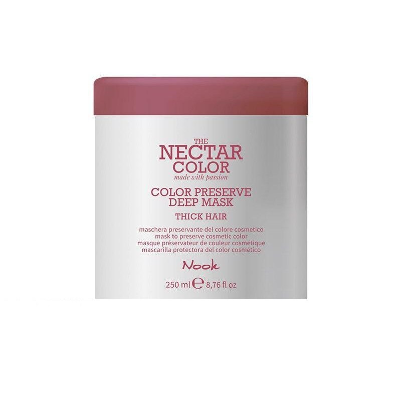 Nook Nectar Color Thick Hair Color Preserve Deep Mask pakolás festett ...