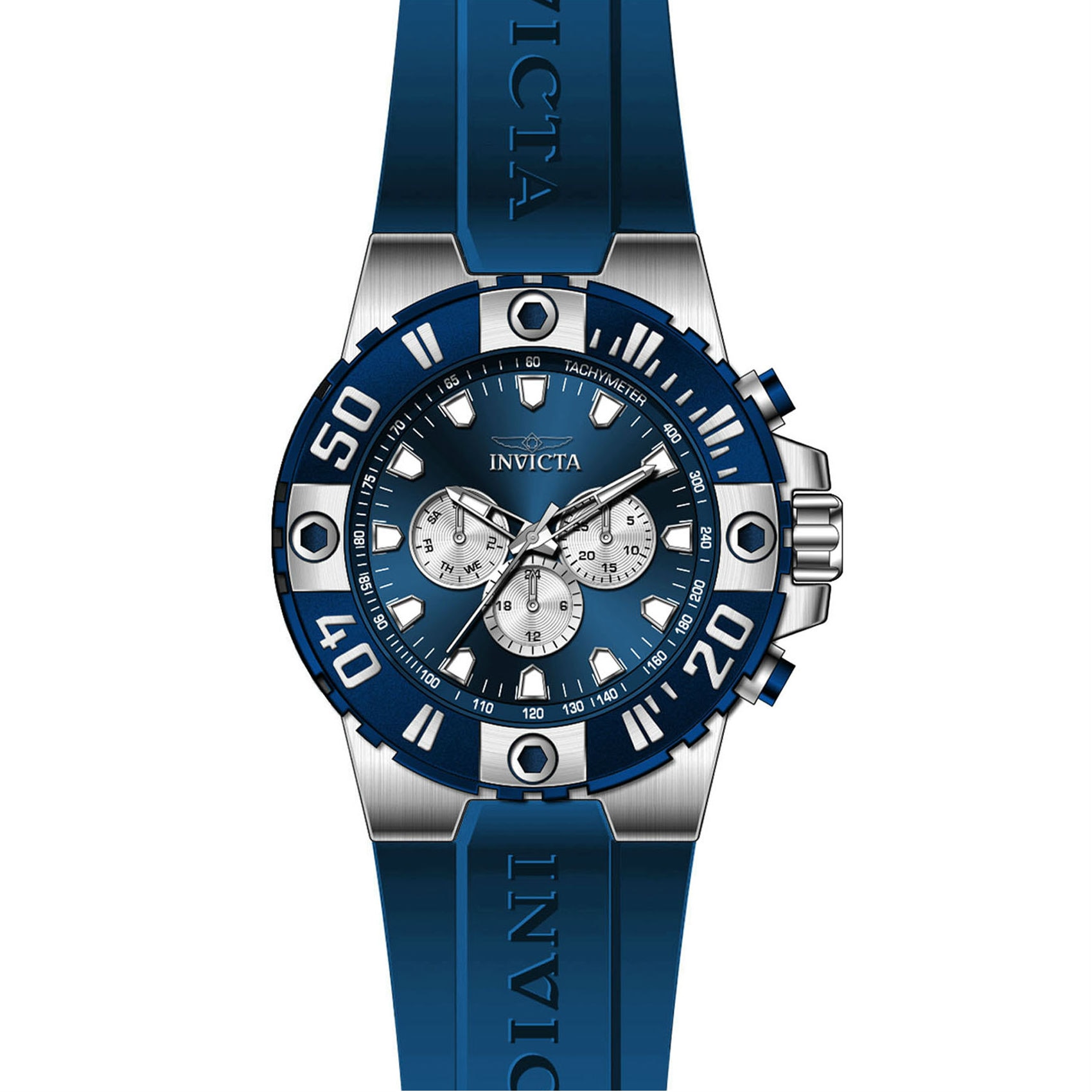 Ceas barbatesc INVICTA Pro Diver 23968, quartz, otel, 100 m - eMAG.ro