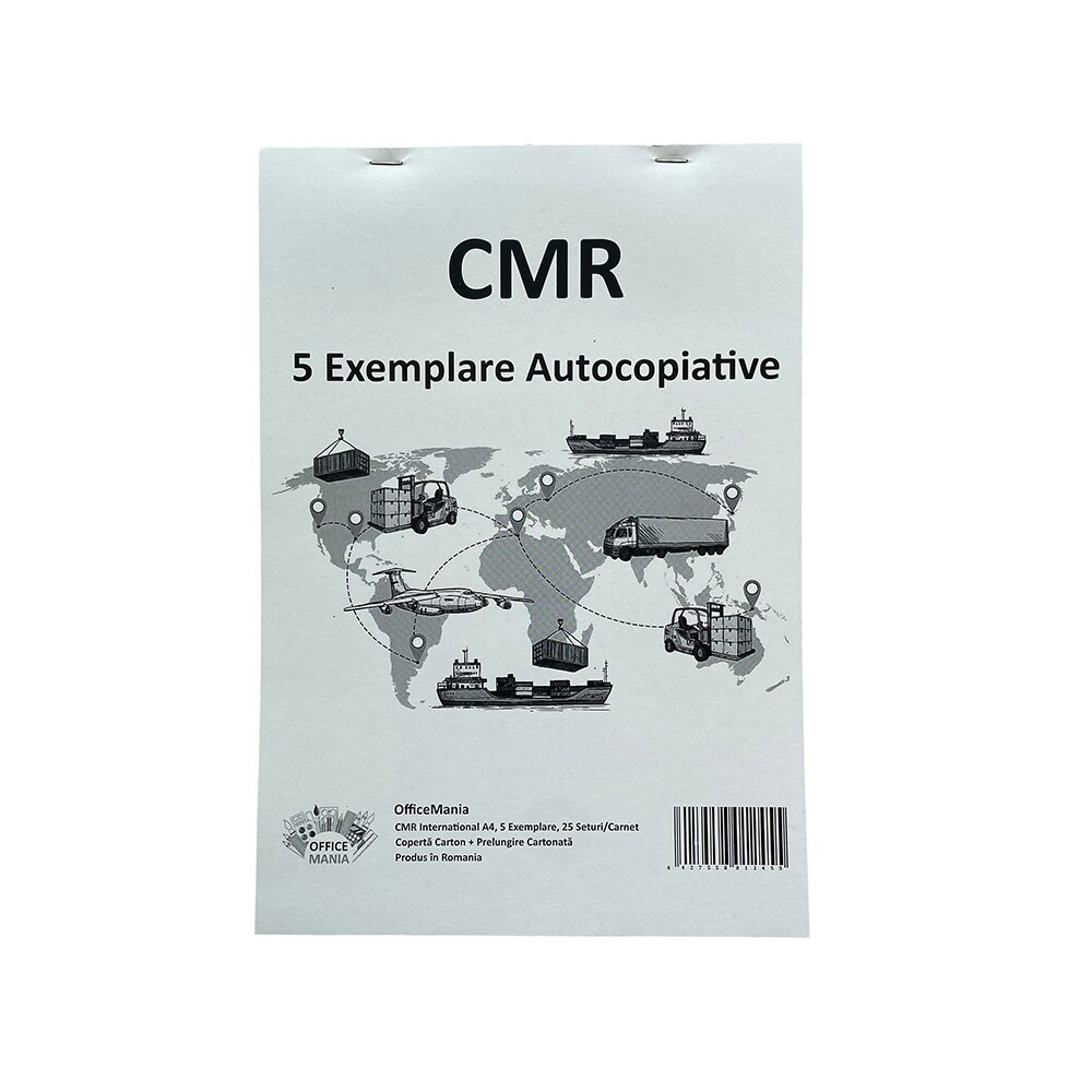 CMR International, Format A4, 5 Exemplare, 25 Seturi/Carnet, Scrisoare ...