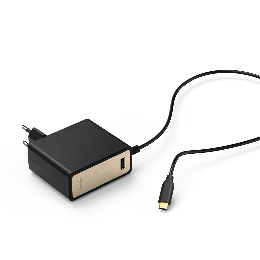 Incarcator USB-C Hama la priza Euro, intrare USB, Negru - eMAG.ro