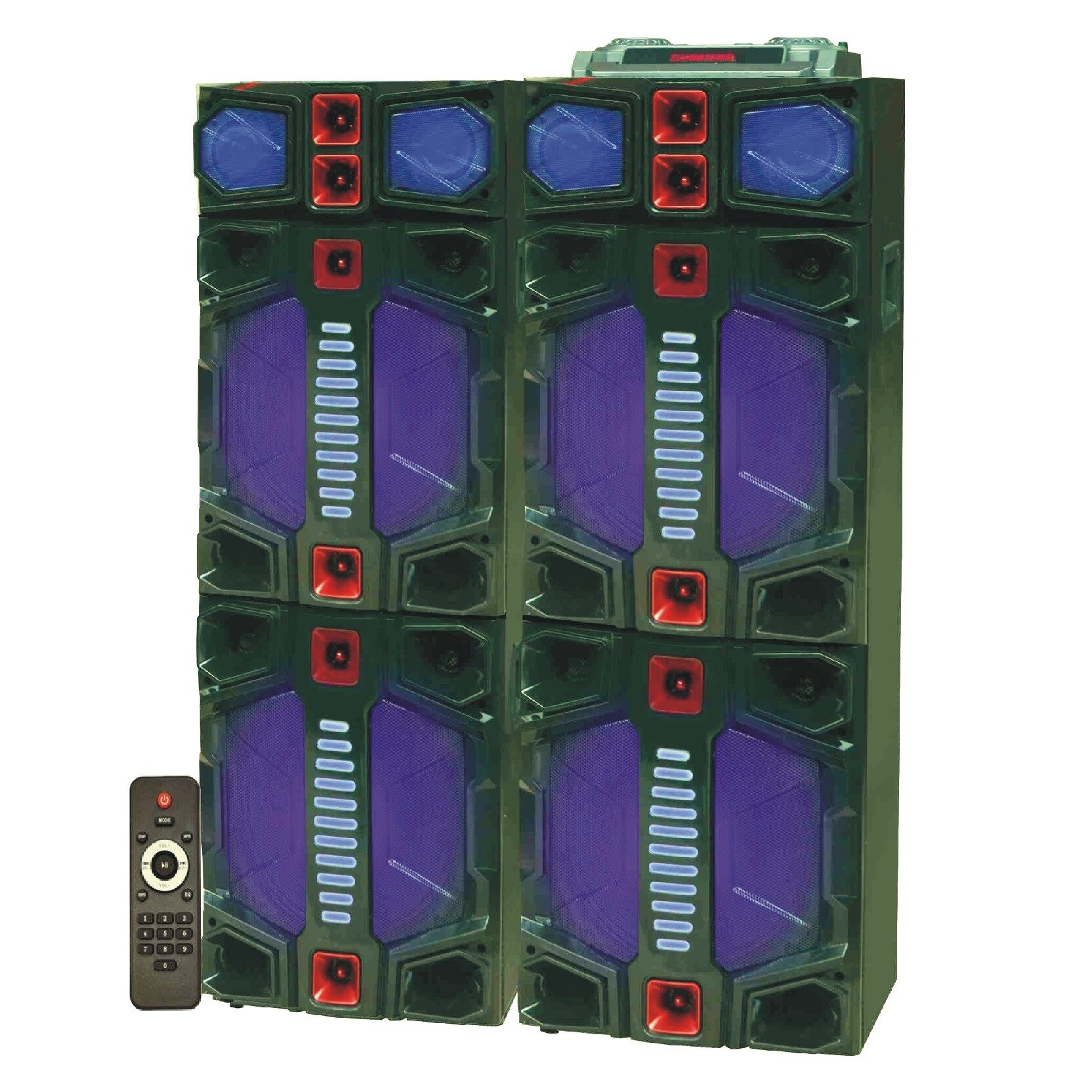 Boxe Profesionale Portabile Ailiang DJ, Putere 200 W, Interfata Port ...