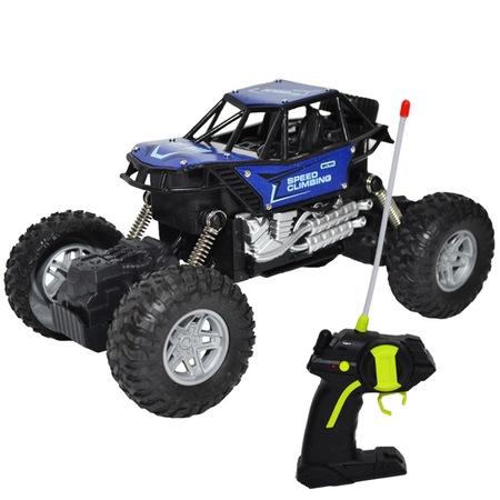 Jeep cu telecomanda si acumulator, suspensii, 20x11,5x11 cm, Robentoys ...
