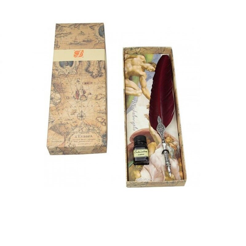 Set de scris cu pana "Michelangelo" - eMAG.ro