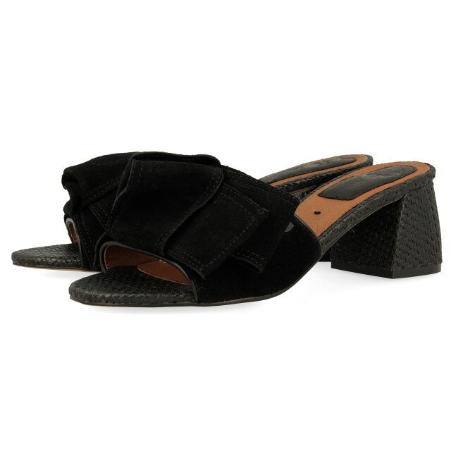 Papuci dama Gioseppo, negru, 36 EU - eMAG.ro