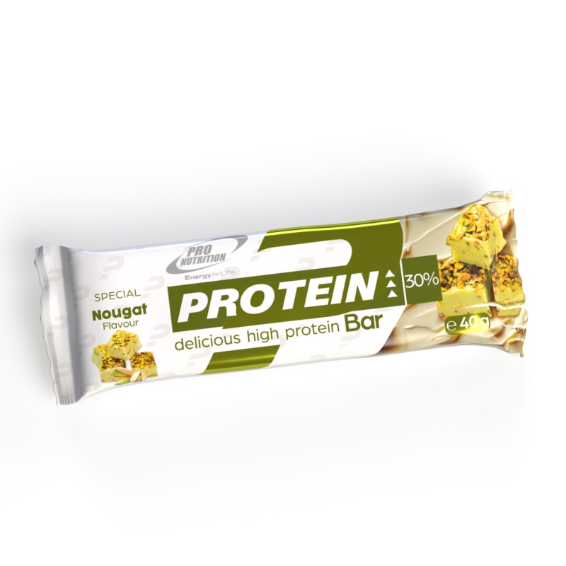 Baton proteic Protein Bar nougat-fistic, 40g - eMAG.ro