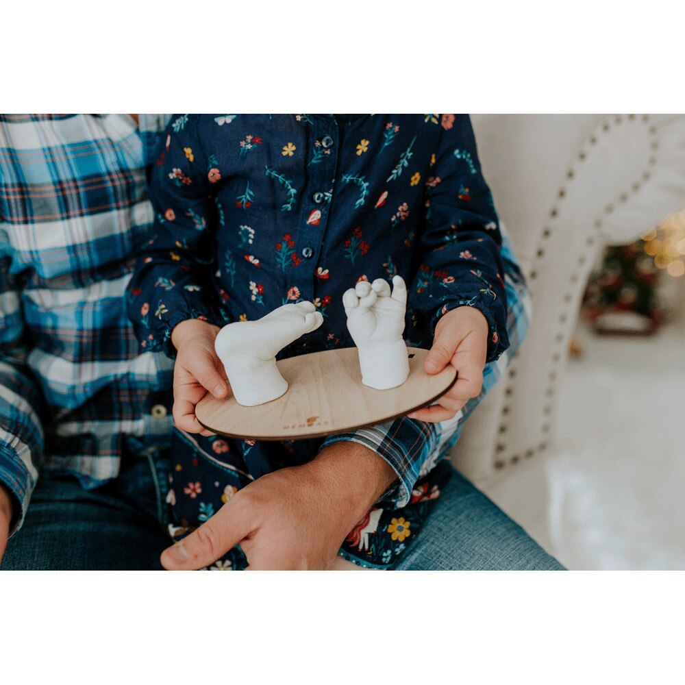 Kit mulaj bebelusi, figurina 3D tip manuta si piciorus, 0-2 ani ...