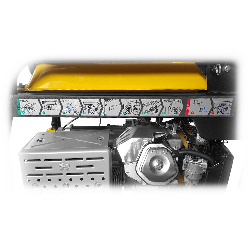 Generator curent Stager FD 10000E3 putere 8.5 KW motor 19 CP Trifazat ...