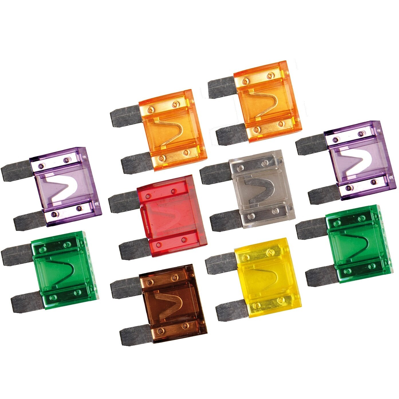 Set 10 sigurante auto maxi 100A - Compară Prețuri | 3CHEAPS