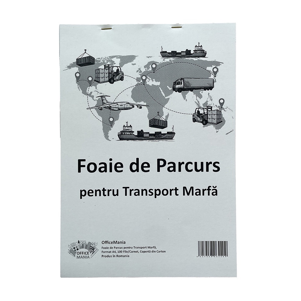 Foaie Parcurs Marfa A4, 100 File/Carnet - Formular - eMAG.ro
