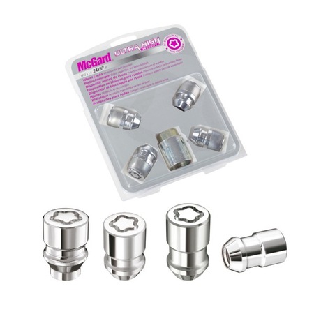 Set 4 prezoane antifurt roti M12x1,25, McGard - eMAG.ro