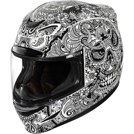 Casca moto icon airmada chantilly alba xs - eMAG.ro