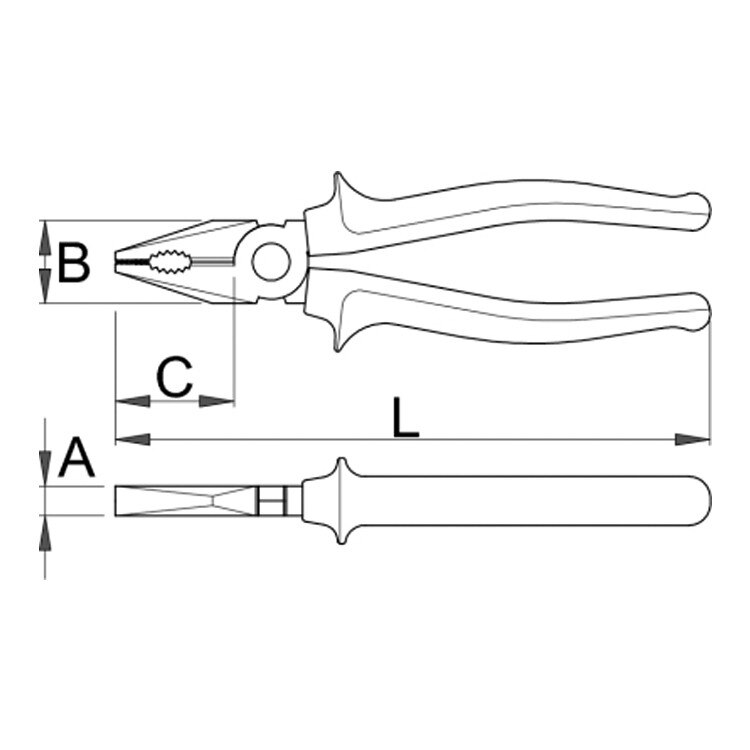Cleste Unior combinat cu maner bimaterial de 160 mm - eMAG.ro