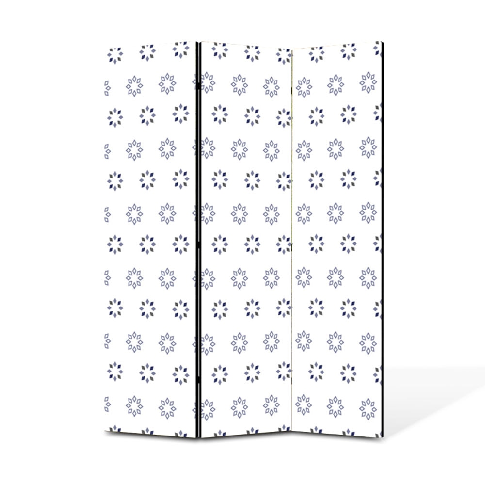 Paravan de Camera ArtDeco din 3 Panouri Minimalist triunghiuri 135 x ...