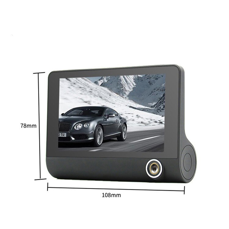 Camera auto tripla: fata, spate, interior, display 4", Full HD, design ...