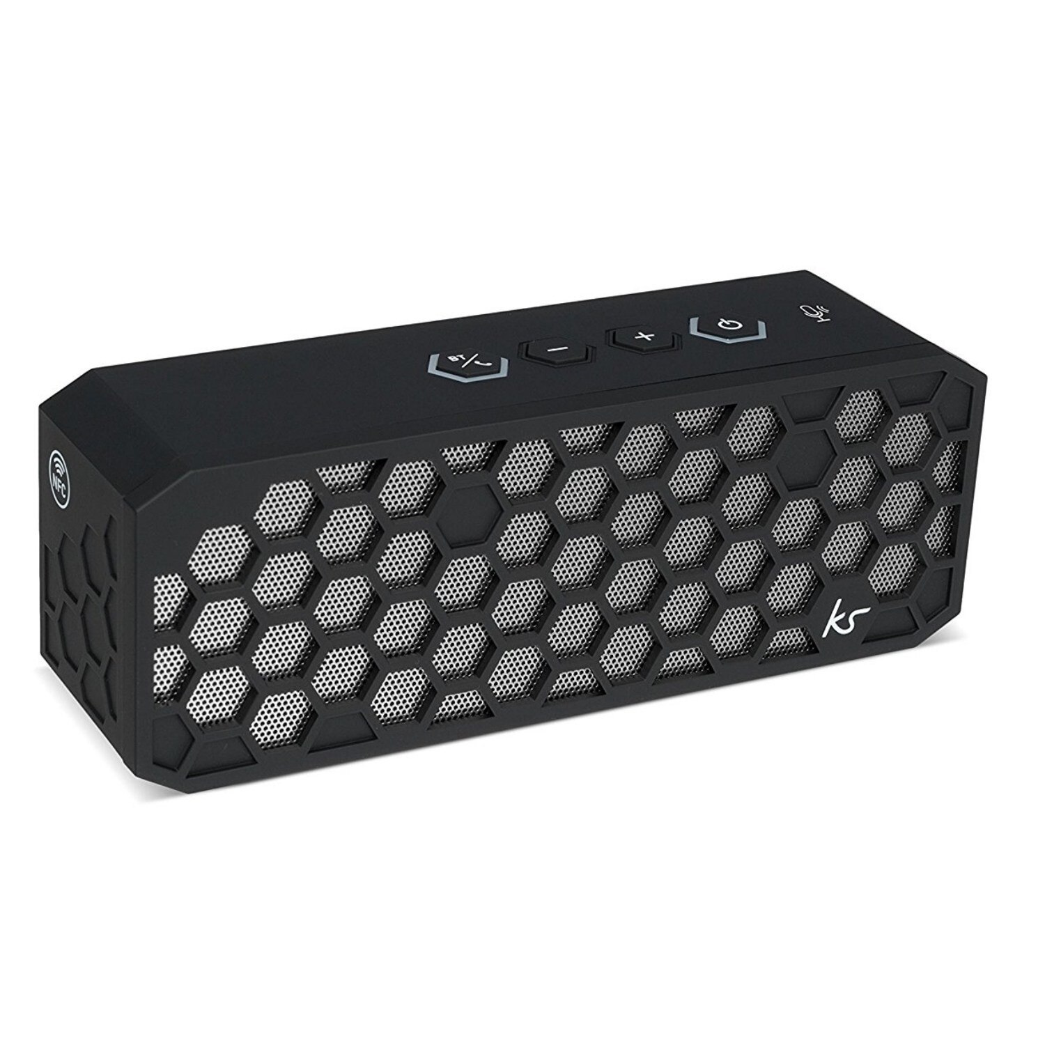 Boxa portabila stereo cu bluetooth KitSound Hive 2+, NFC, Black - eMAG.ro