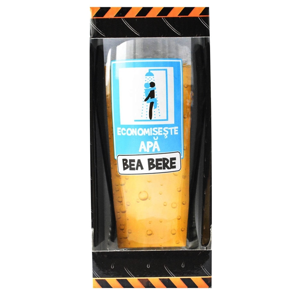Pahar Bere Economiseste Apa! Bea Bere 400 ML - eMAG.ro
