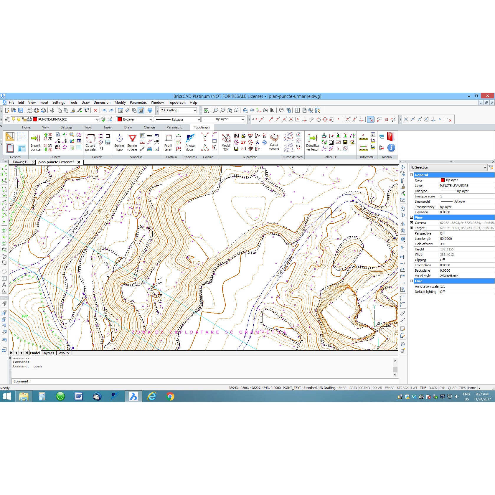 Aplicatie All In One Topografie Cadastru Geodezie - TopoGraph 7.1 - eMAG.ro