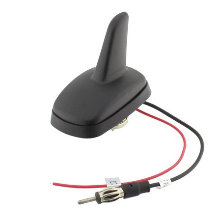 Antena SHARK, radio AM/FM, cu amplificare semnal, 12V, 4Car Media ...