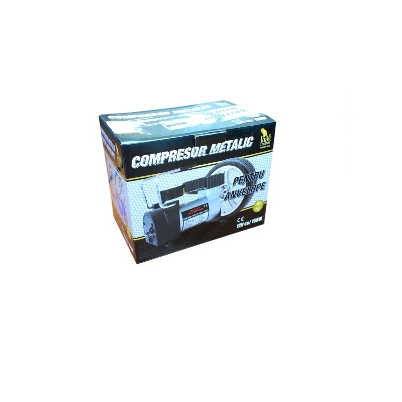 Compresor Umflat Roti Metalic 7 Bari - 140 PSI - eMAG.ro