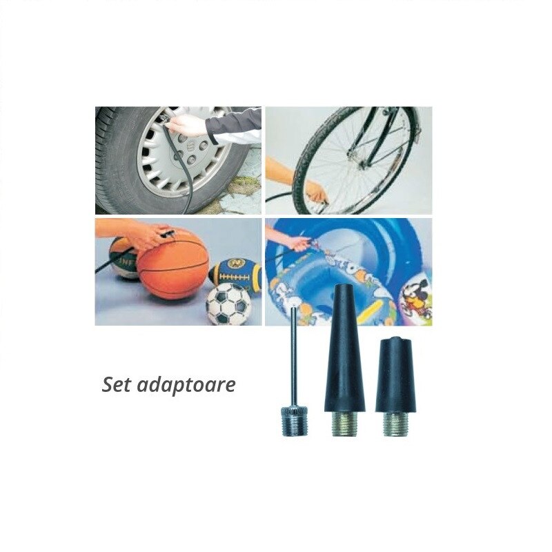 Compresor Umflat Roti Metalic 7 Bari - 140 PSI - eMAG.ro
